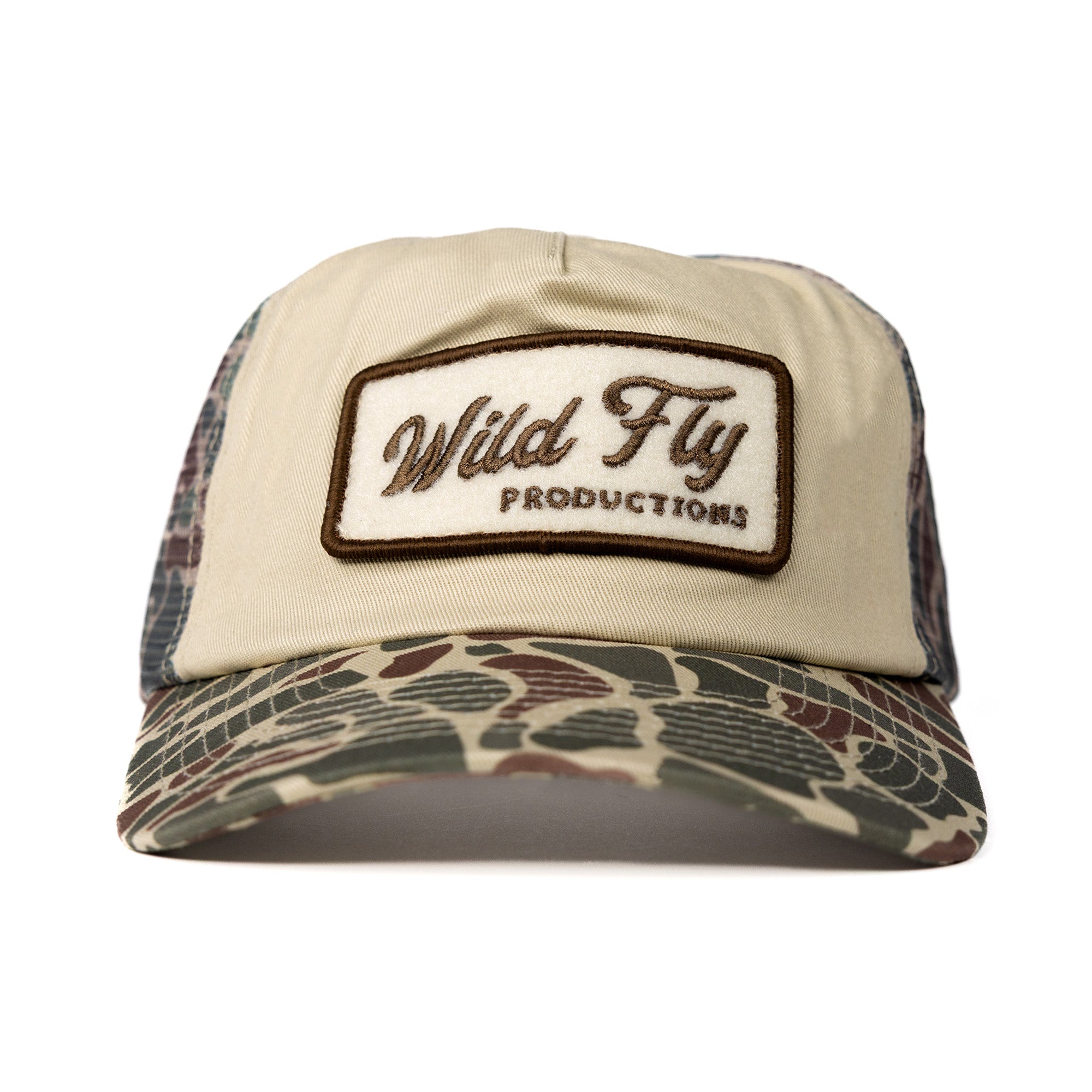 Production Hat - Duck Camo – Wild Fly Productions